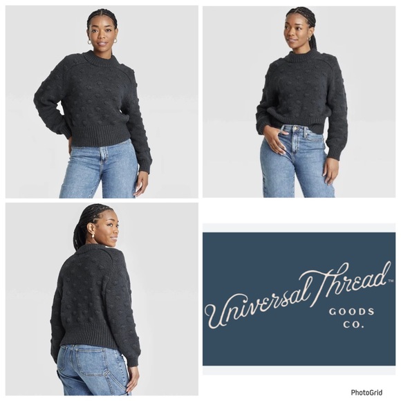 Universal Thread | Sweaters | Universal Thread Xl Charcoal Knit Sweater ...